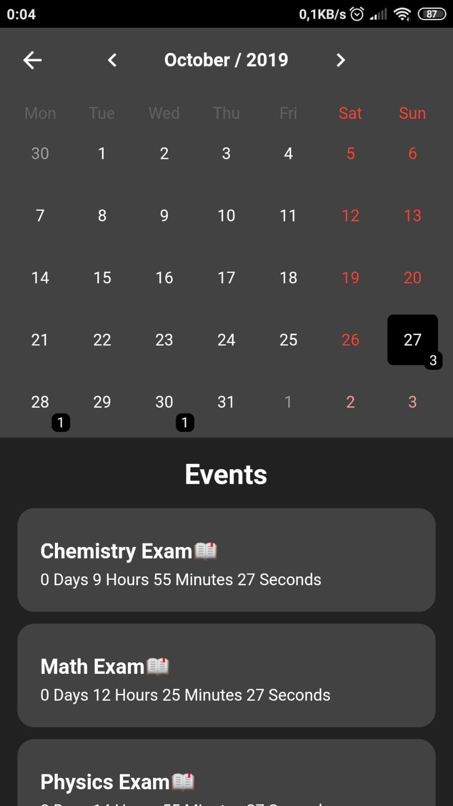 Countdown Flutter App Android And Ios By Faaytech Codecanyon